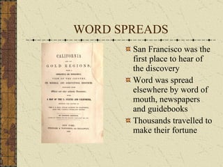 The California Gold Rush | PPT