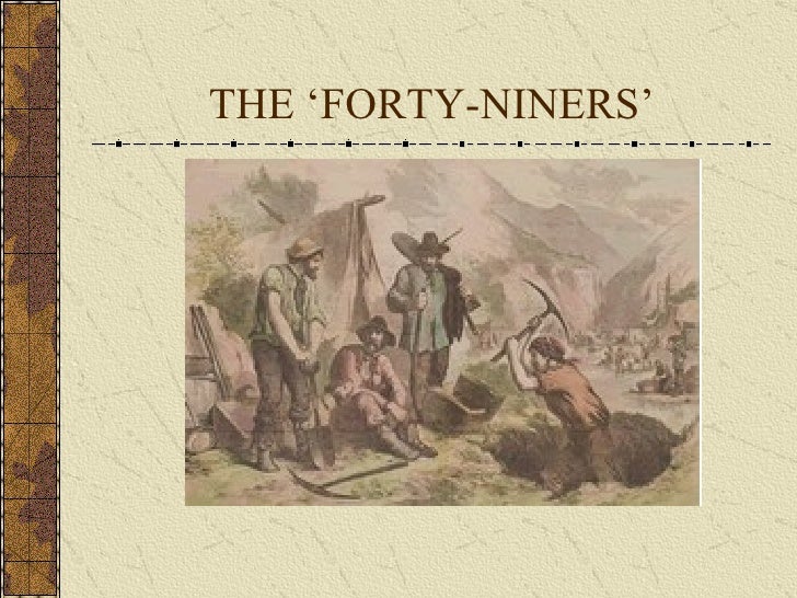 Forty Niners Gold Rush Posters