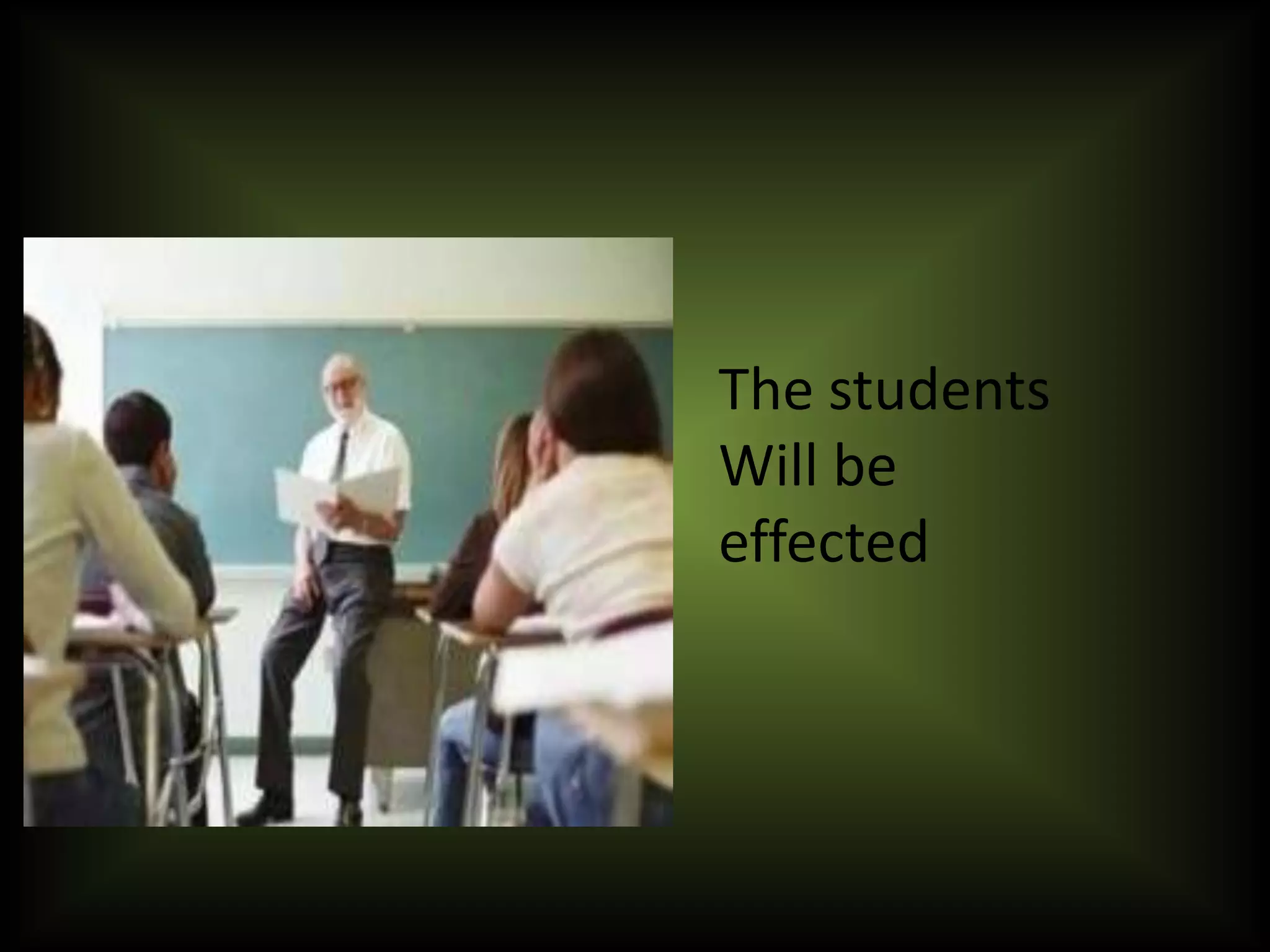 Teachers are getting laid off | PPTX