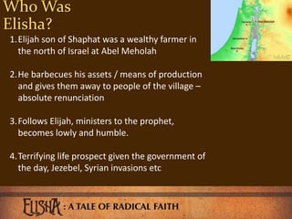 The Calling of Elisha | PPTX