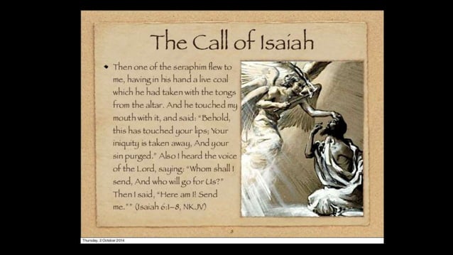 The call of isaiah | PPTX | Christianity | Religion & Spirituality