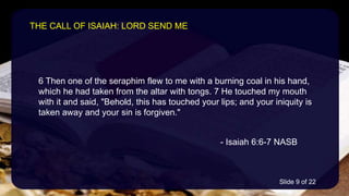 The call of isaiah | PPTX