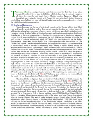 The call of_tanzeem-e-islami - dr. israr ahmed | PDF