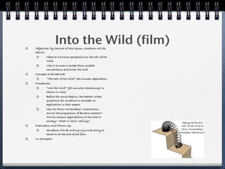 The Call of the Wild: Naturalism in Literature | PDF
