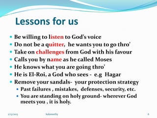 The call story of Moses | PPTX | Christianity | Religion & Spirituality