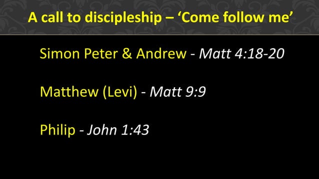 The Call to Follow JESUS | PDF | Christianity | Religion & Spirituality