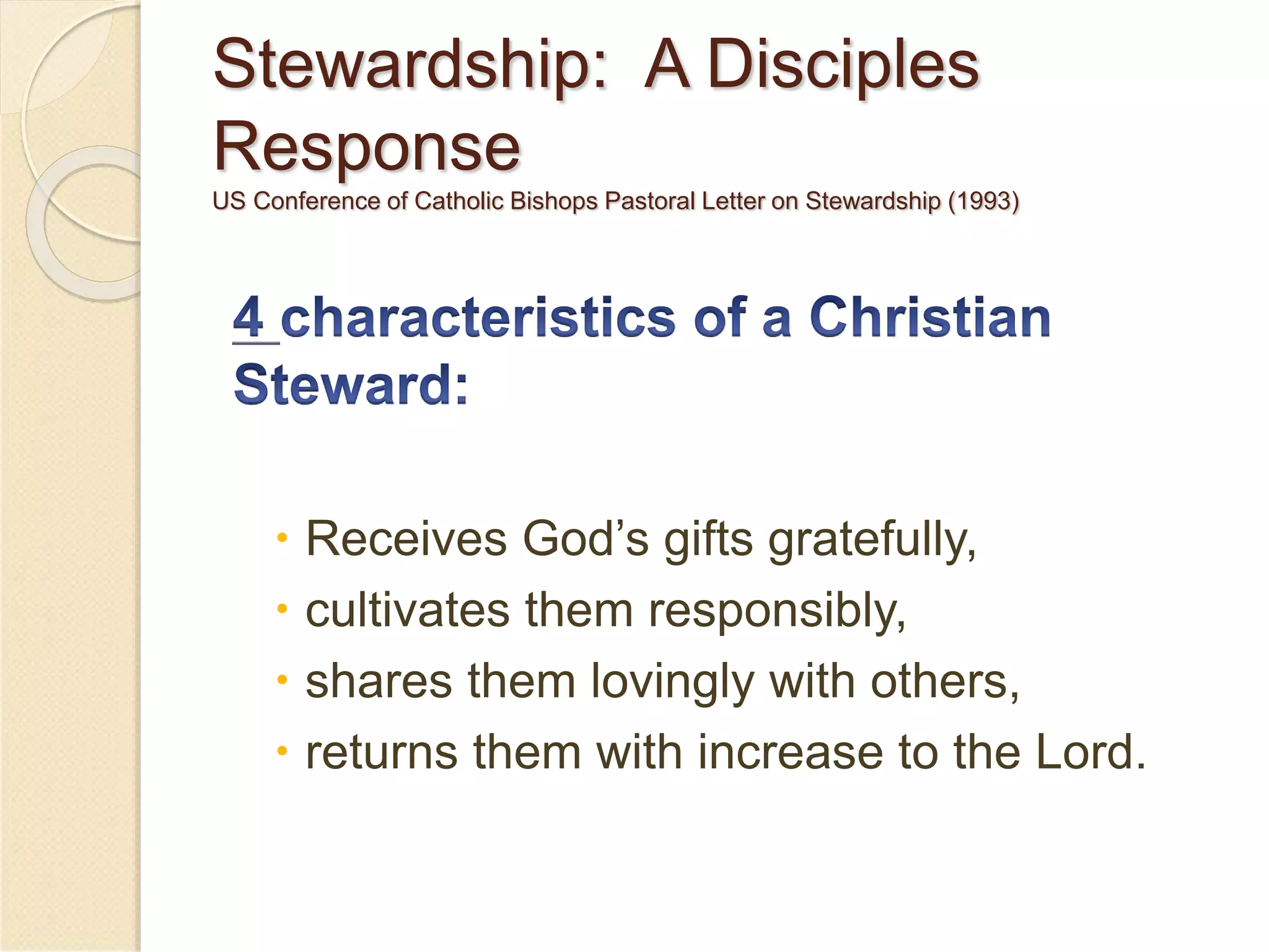 stewardship | PPT