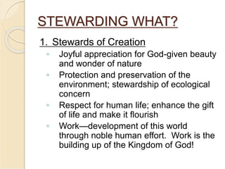 stewardship | PPT