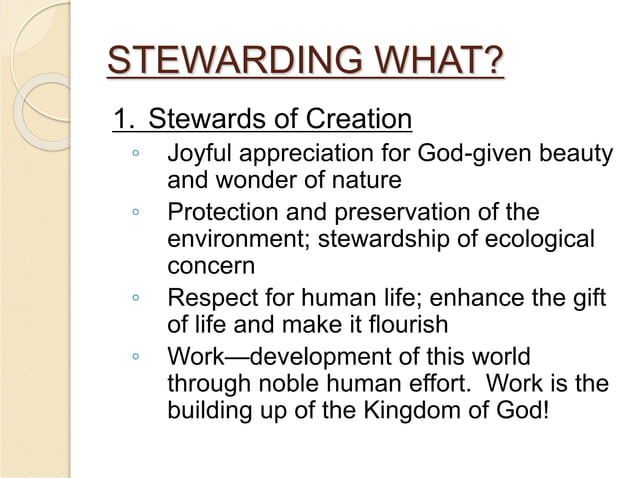 stewardship | PPT