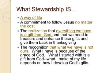 stewardship | PPT