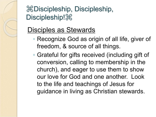 stewardship | PPT