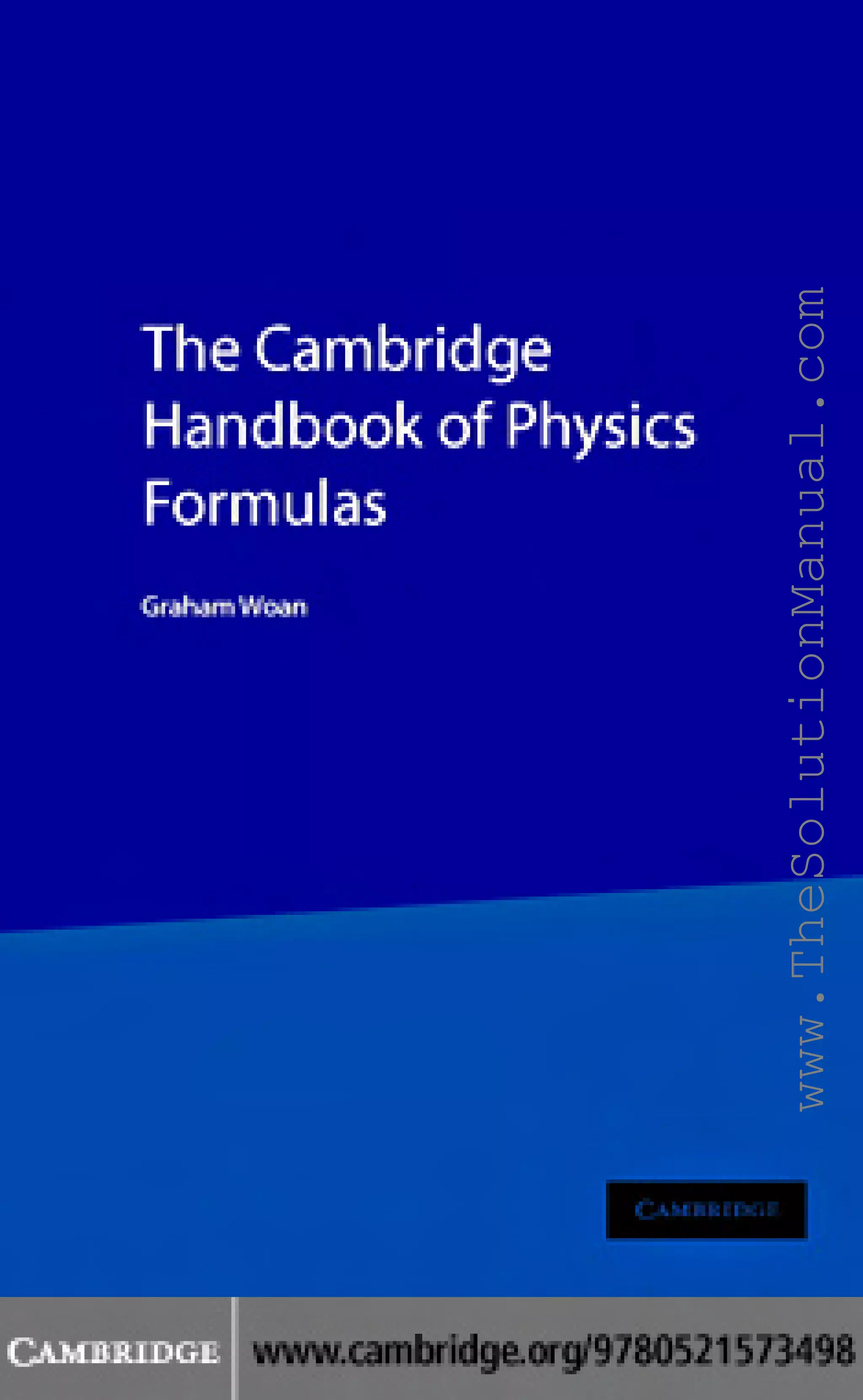 The cambridge handbook of physics formulas | PDF