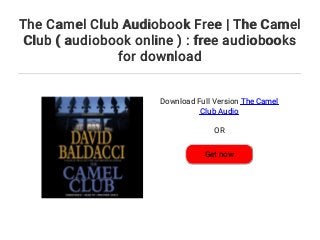 The camel club books - jesaustin