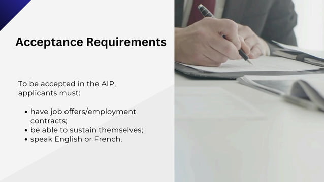 The Canadian Atlantic Immigration Program (AIP) | PDF