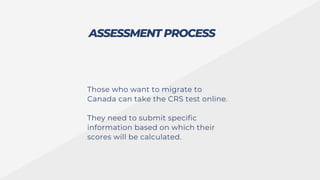 The Canadian Comprehensive Ranking System (CRS) | PDF