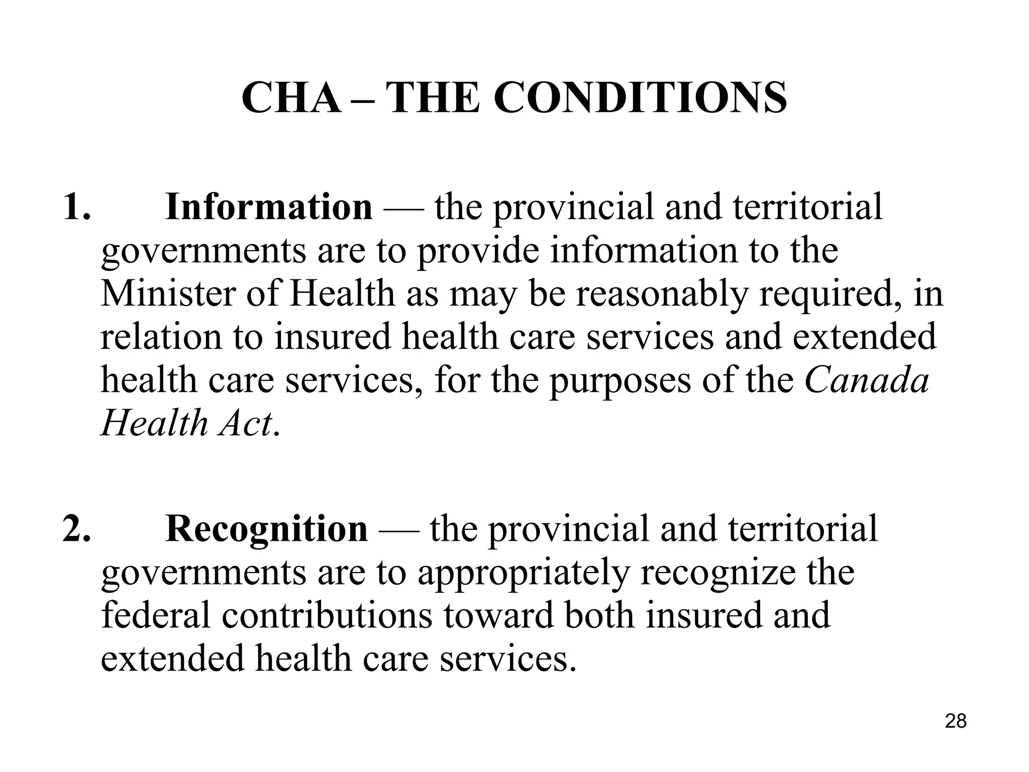 The Canadian Health Care System for beginners | PPT