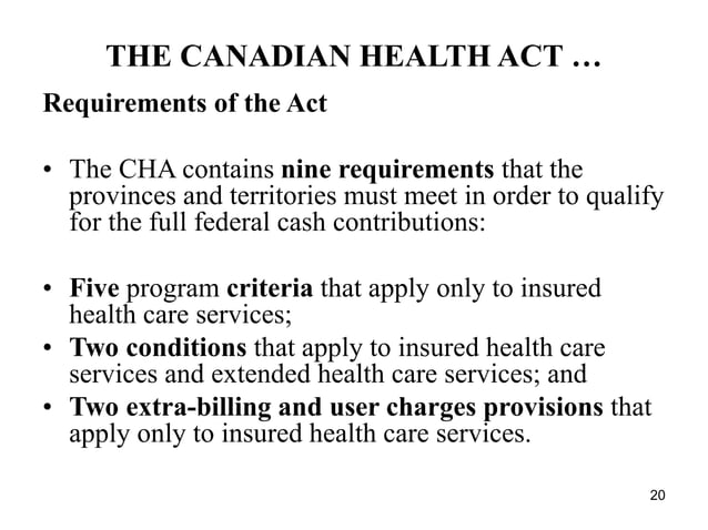 The Canadian Health Care System for beginners | PPT | Health Insurance ...