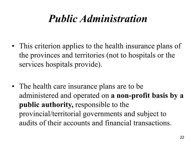 The Canadian Health Care System for beginners | PPT | Health Insurance ...