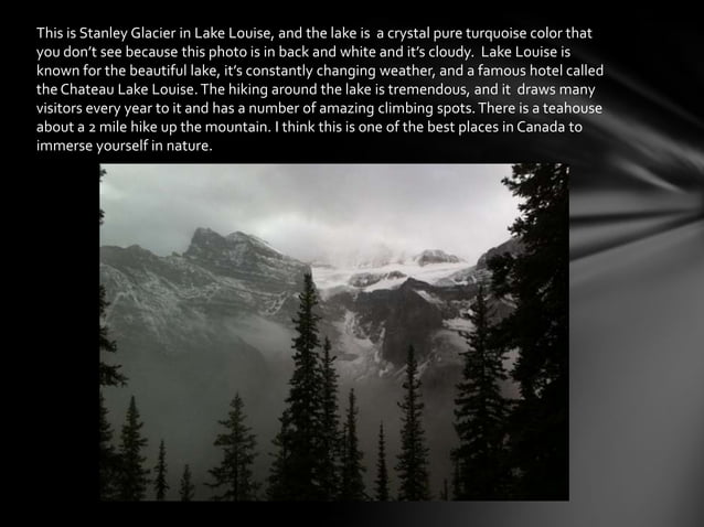 The canadian wilderness photo essay | PPT