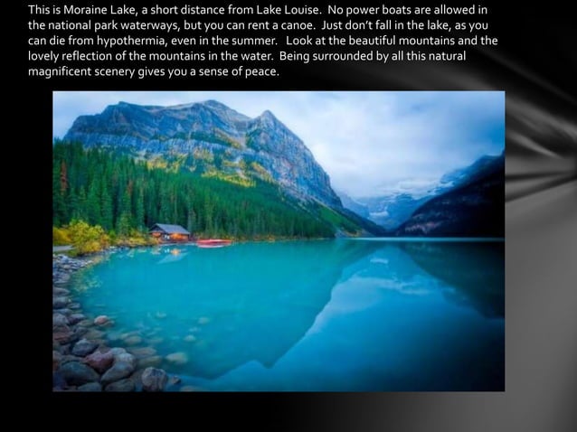 The canadian wilderness photo essay | PPT