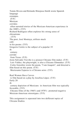 The Canción Mexicana1. In general, the canción mexicana consis.docx