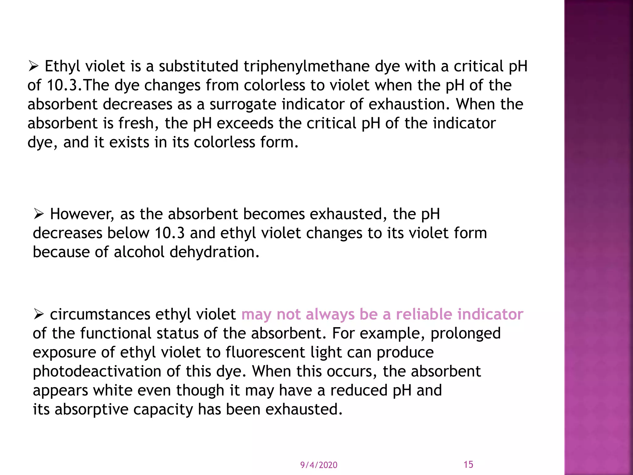 The canister (the absorber) | PPTX