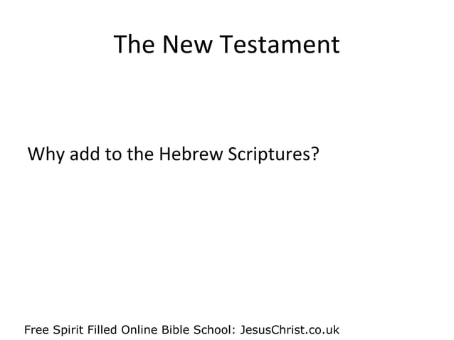 The Bible: The Canon of Scripture | PPT | Judaism | Religion & Spirituality