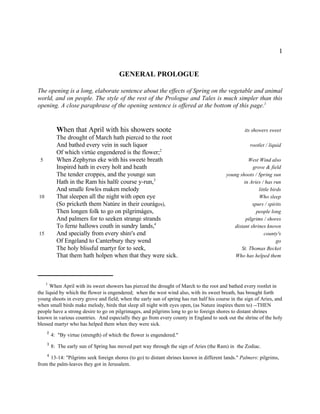 The canterbury tales | PDF