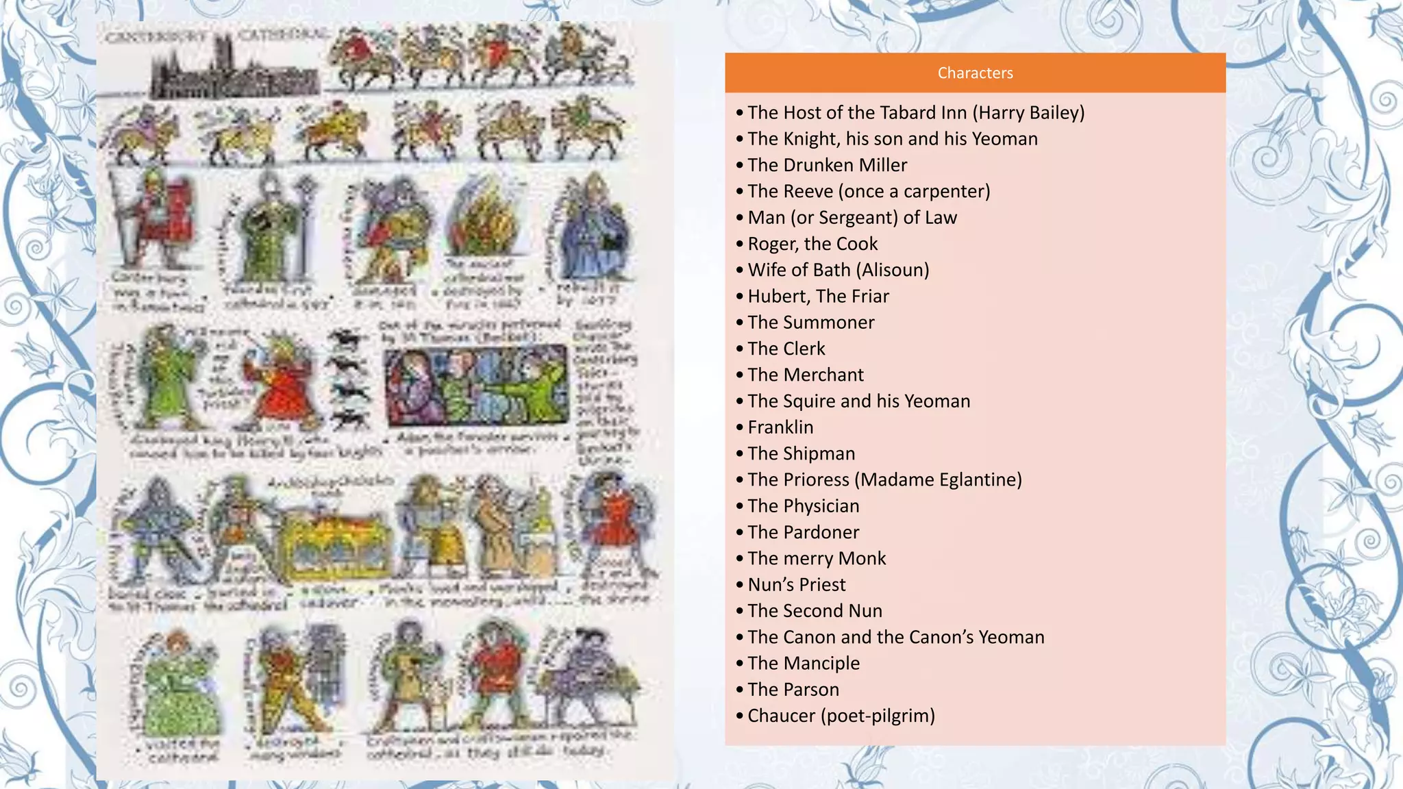 The Canterbury Tales by Geoffrey Chaucer | PPTX