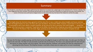 The Canterbury Tales by Geoffrey Chaucer | PPTX