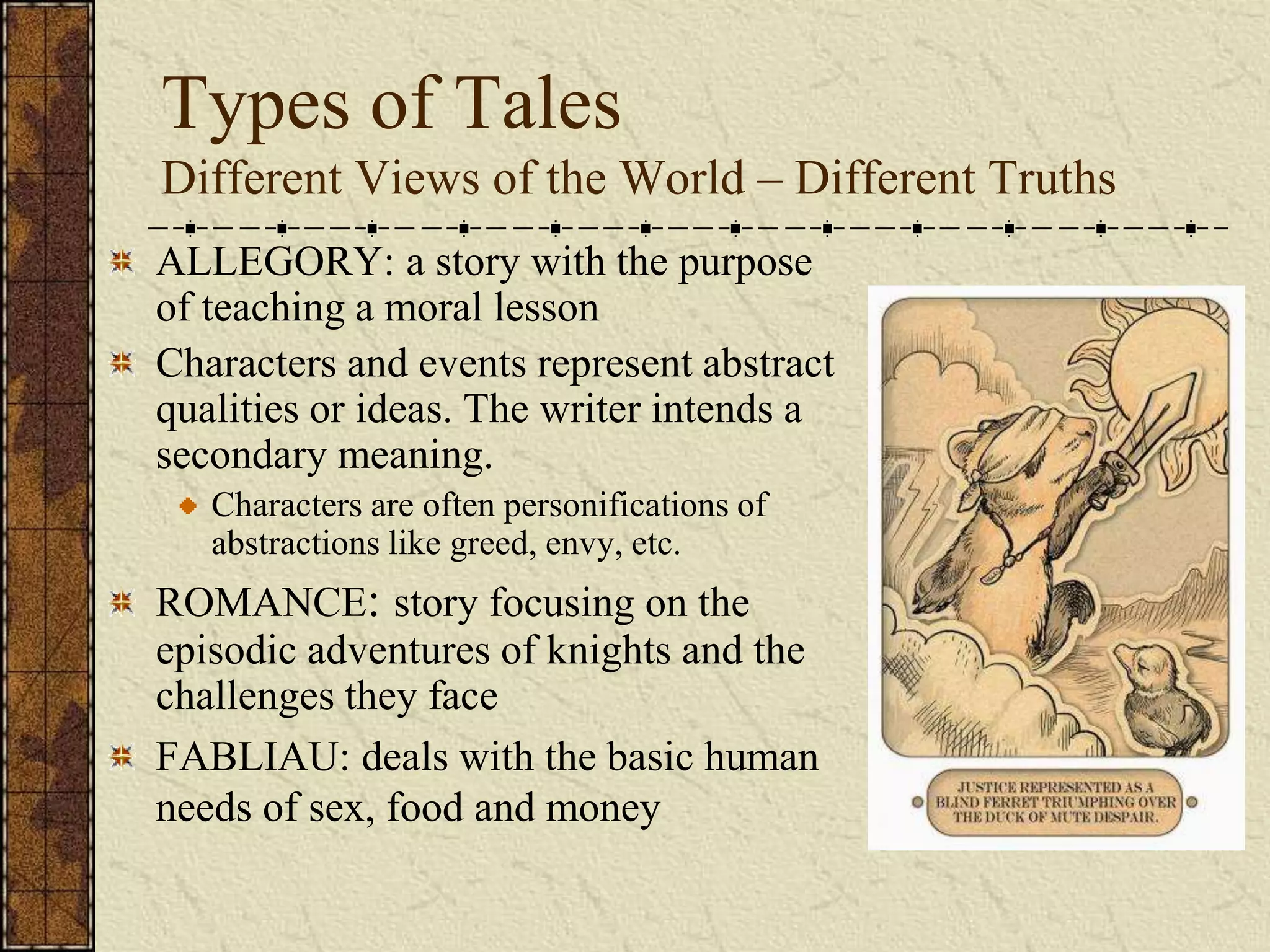 The Canterbury Tales | PPTX