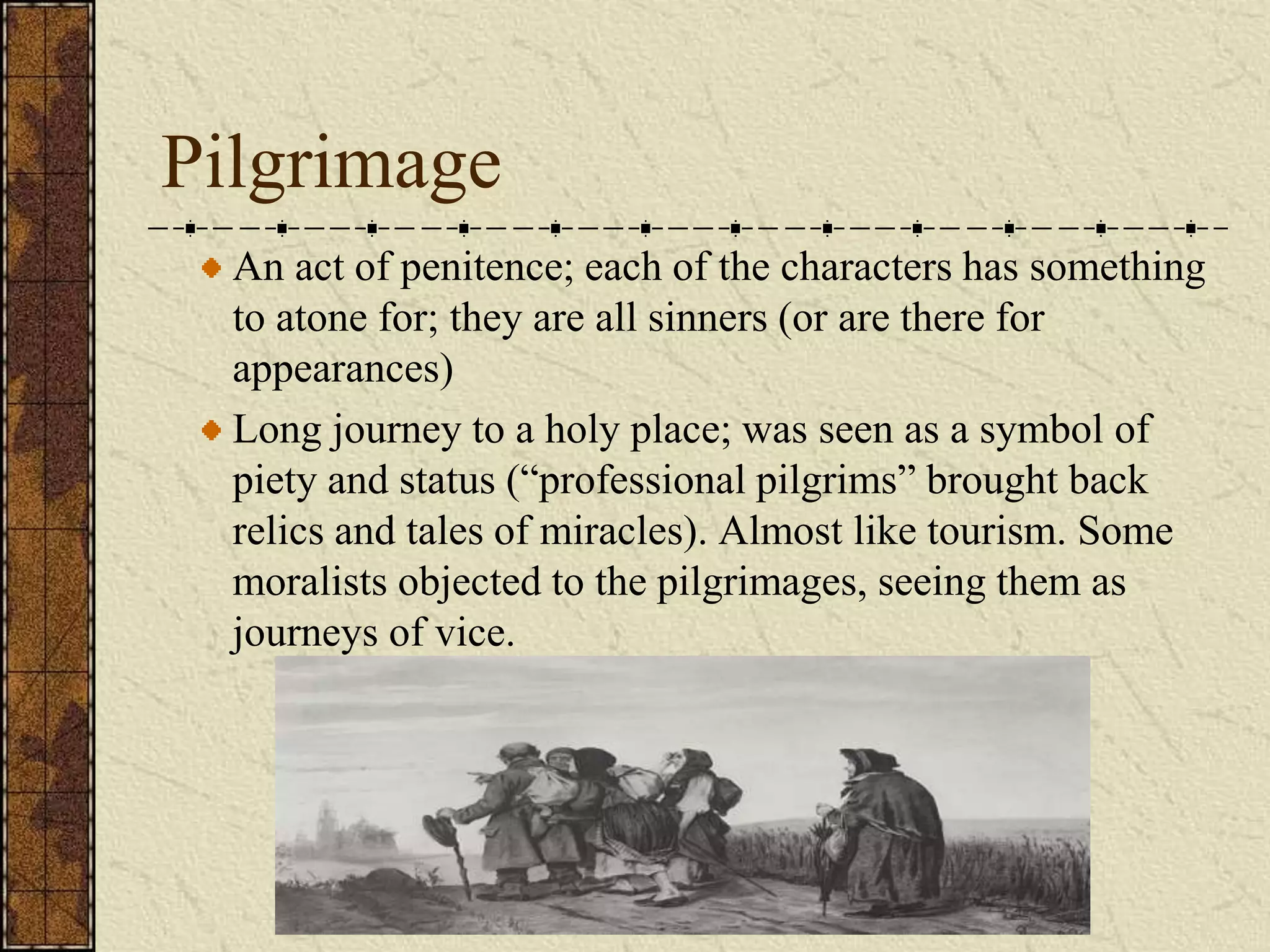 The Canterbury Tales | PPTX