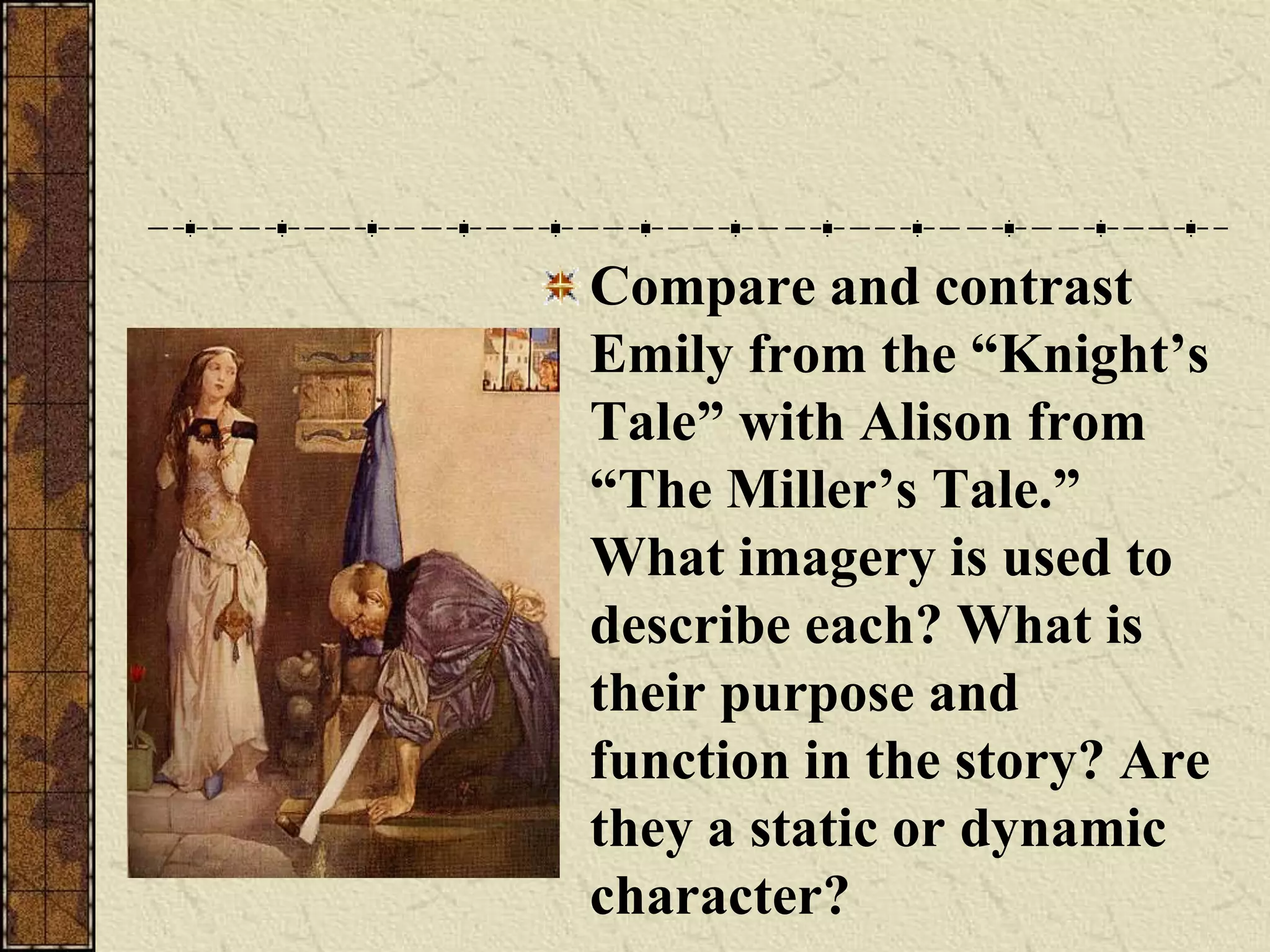 The Canterbury Tales | PPTX