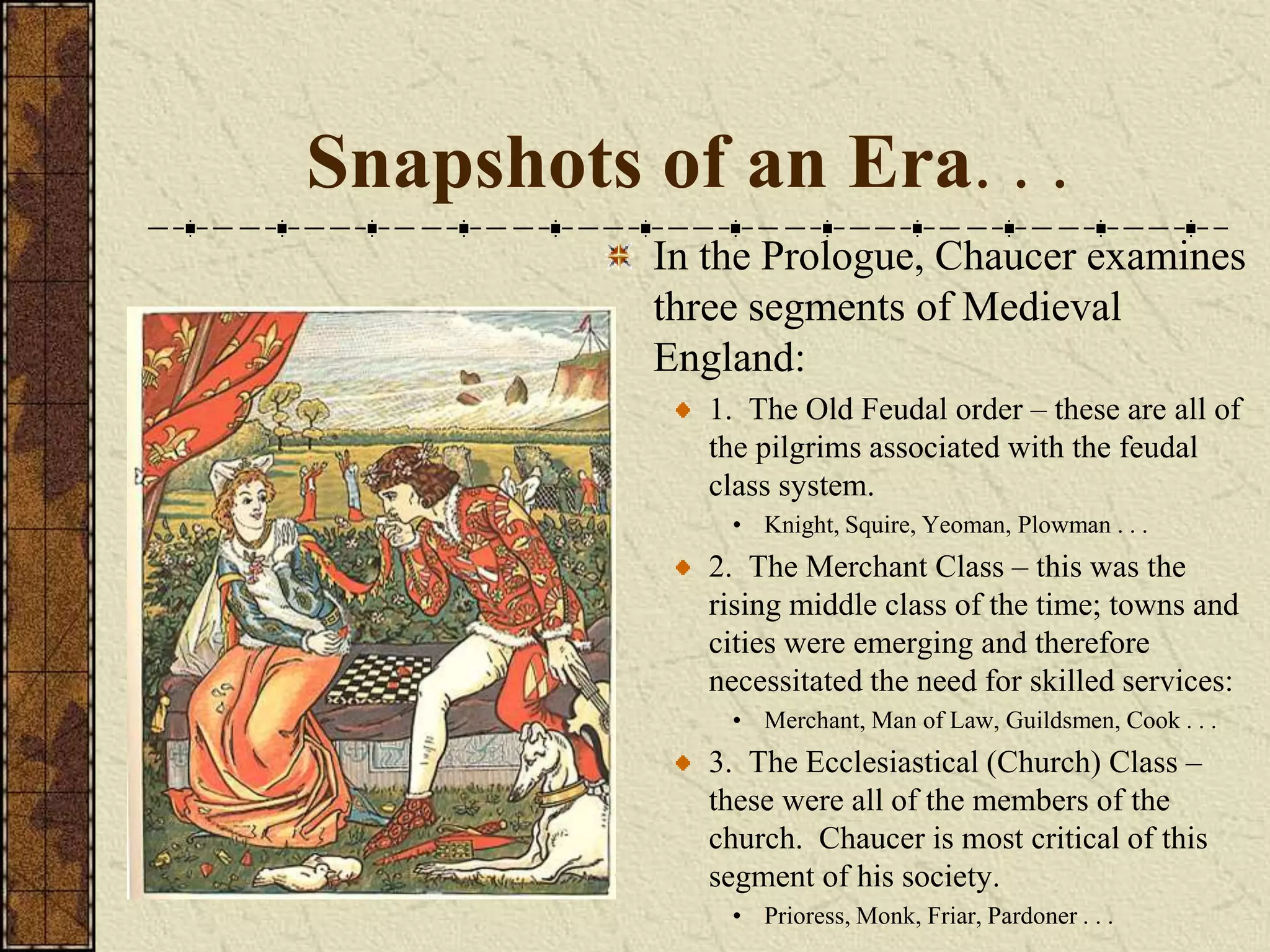 The Canterbury Tales | PPTX