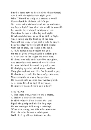 The Canterbury TalesGeoffrey ChaucerTable of Content.docx