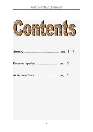 The canterville ghost | PDF