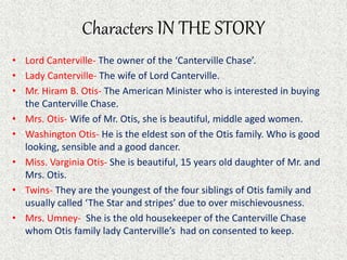 The canterville ghost | PPTX