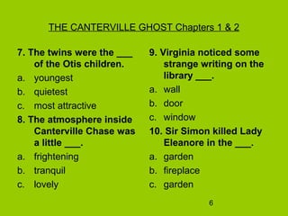 The Canterville Ghost | PPS
