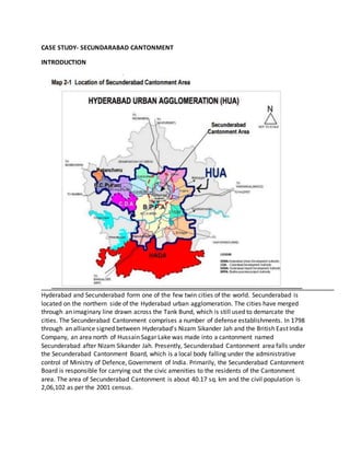 The cantonment area anusha fatima 141109028 - sociology | DOCX
