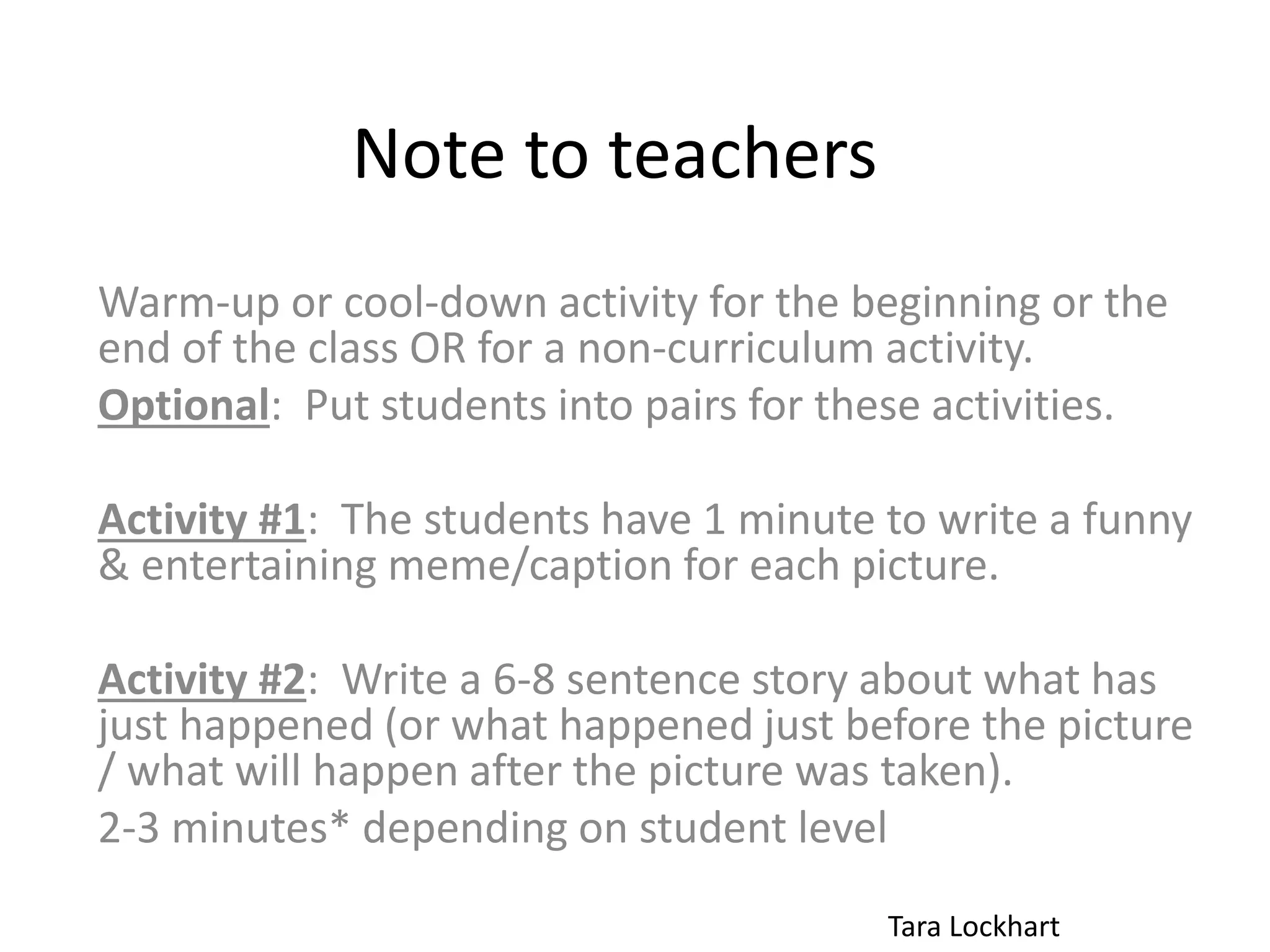 The Meme / Caption Game | PPTX