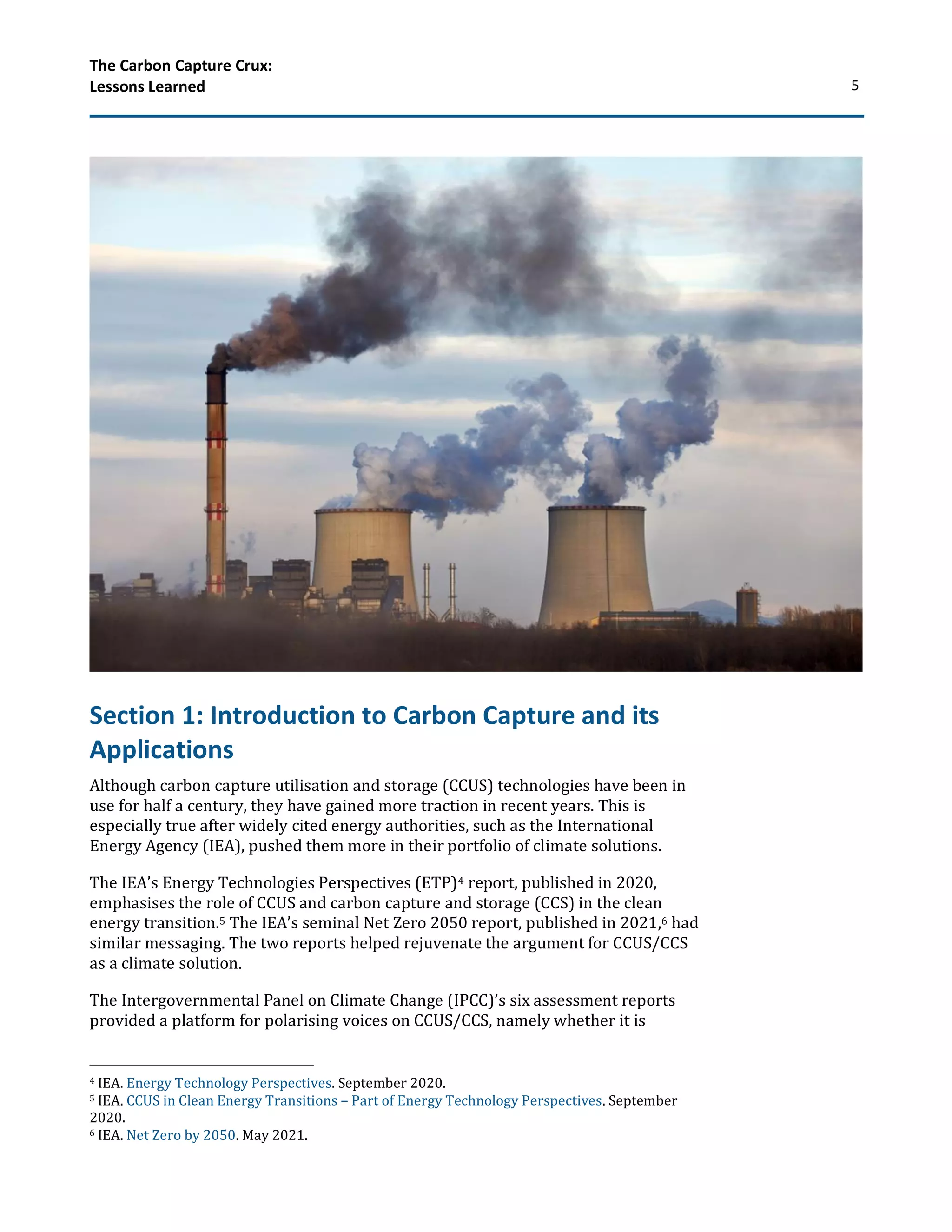 The Carbon Capture Crux | PDF