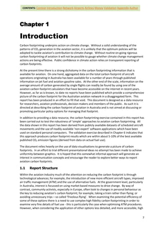 The carbon footprint of aircraft operations in Australia - 2011 | PDF