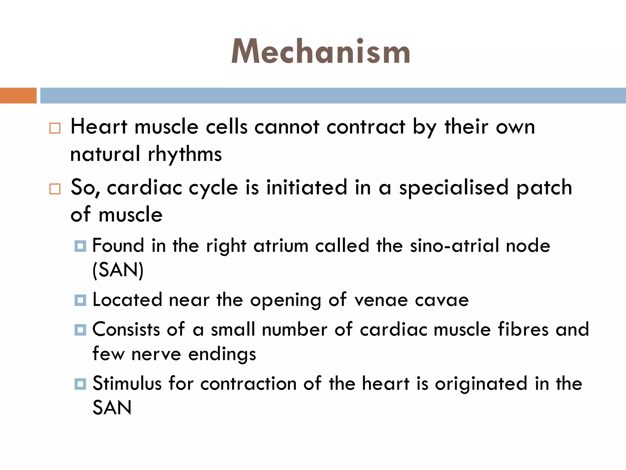 The Cardiac Cycle | PDF