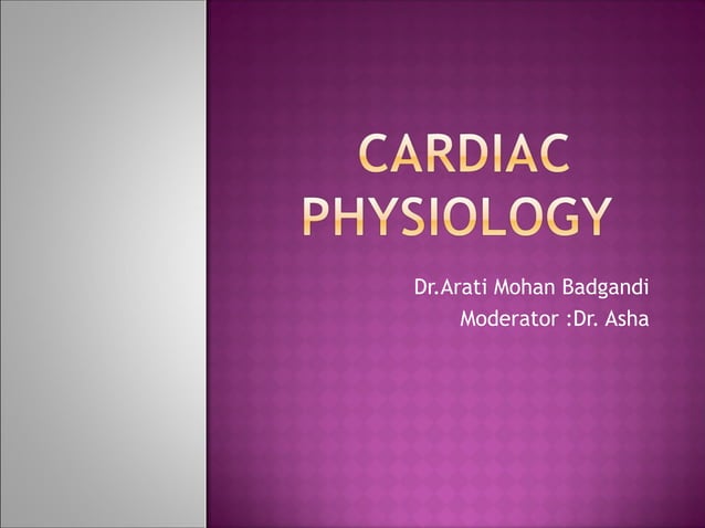 The cardiac cycle new | PPT