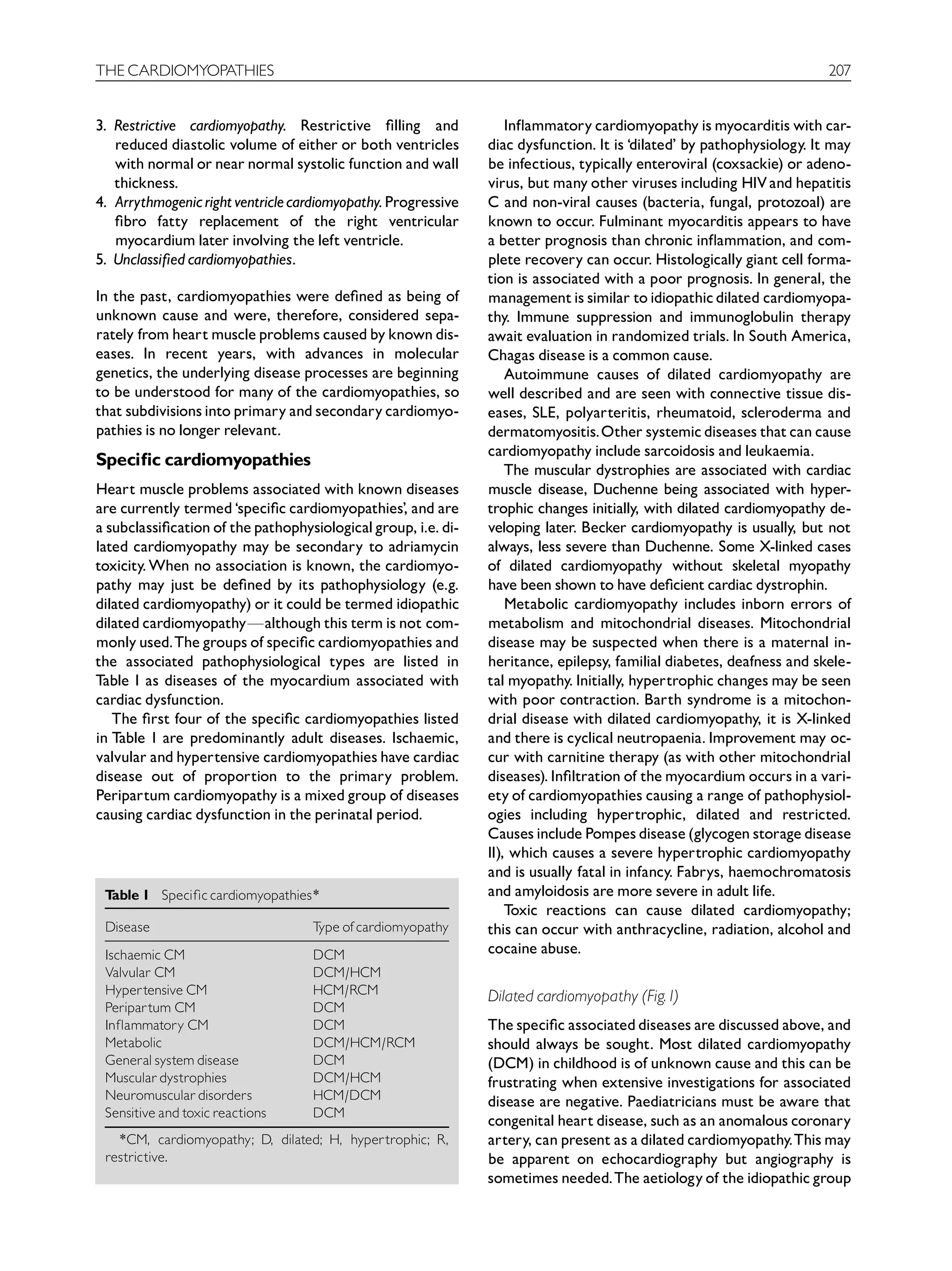 The cardiomyopathies | PDF