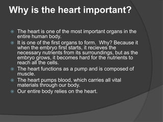 The cardiovascular system | PPTX