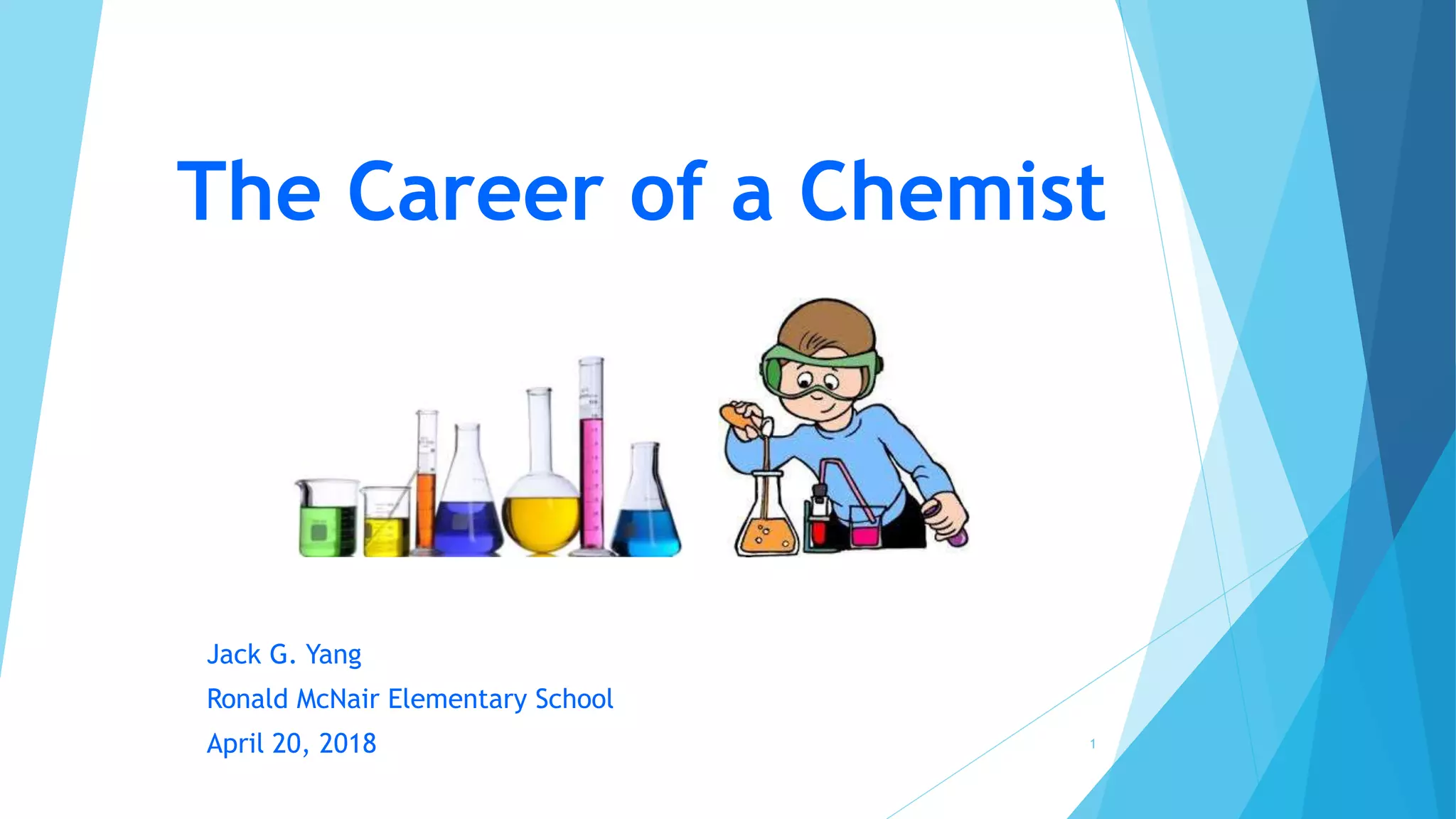The career of a chemist | PPTX