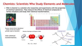 The career of a chemist | PPTX
