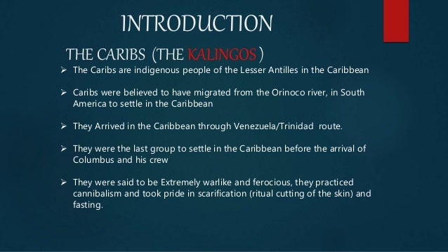 Arawaks And Caribs