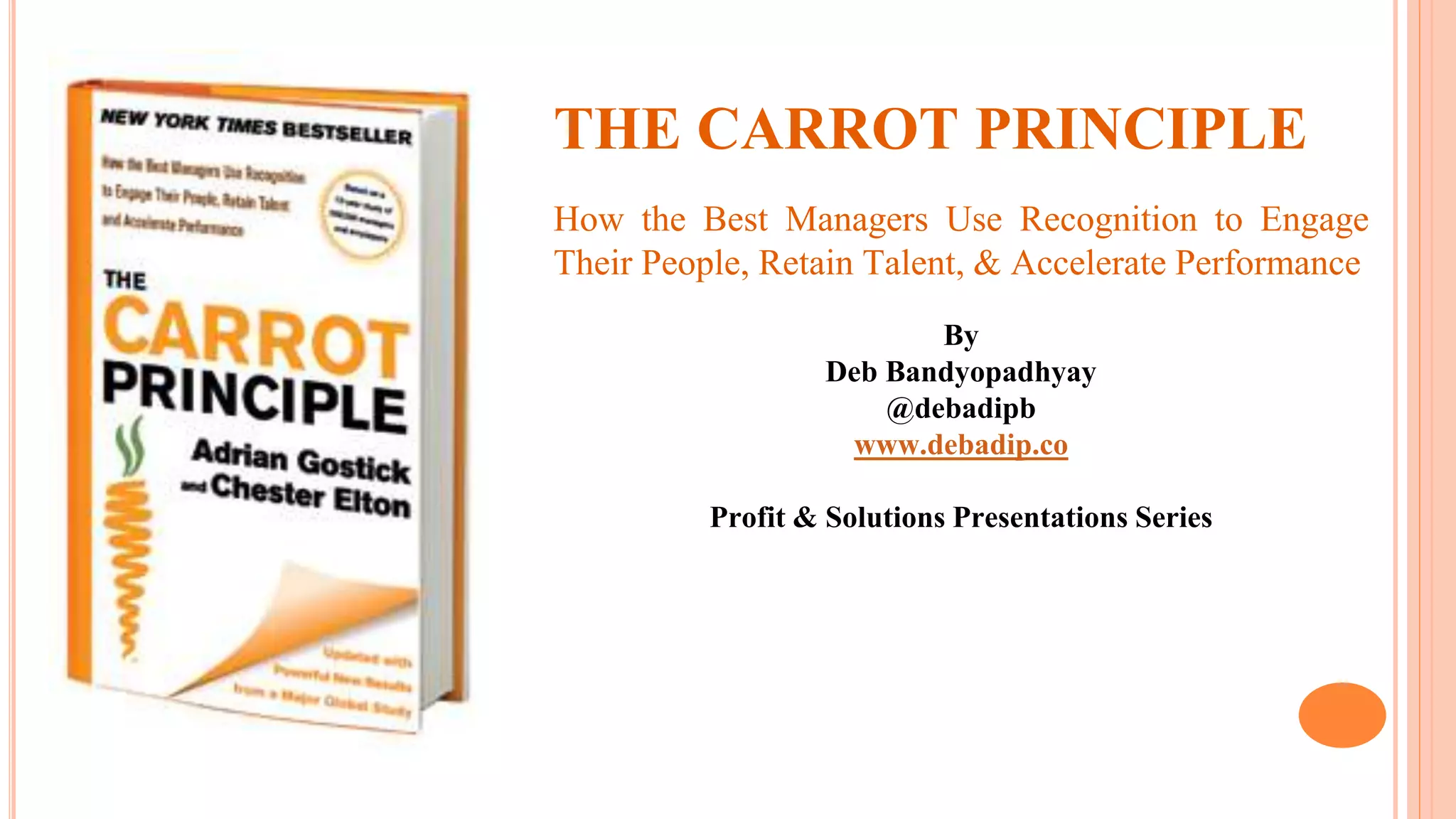 The Carrot Principal | PPTX
